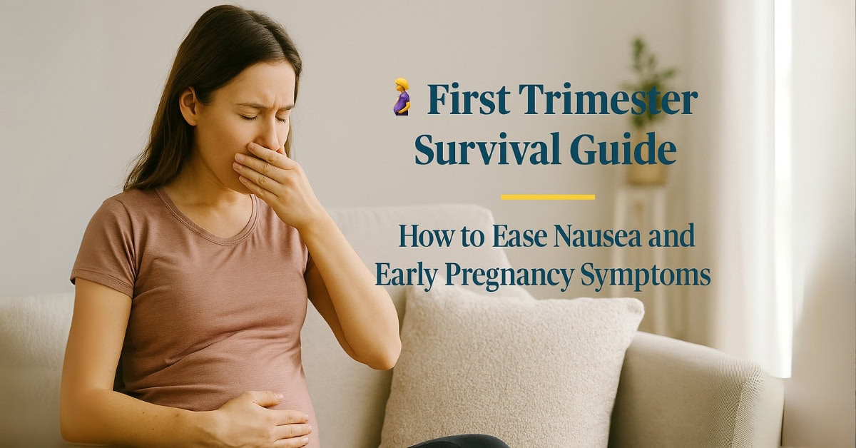 First Trimester Survival Guide: How to Ease Nausea and Early Pregnancy ...